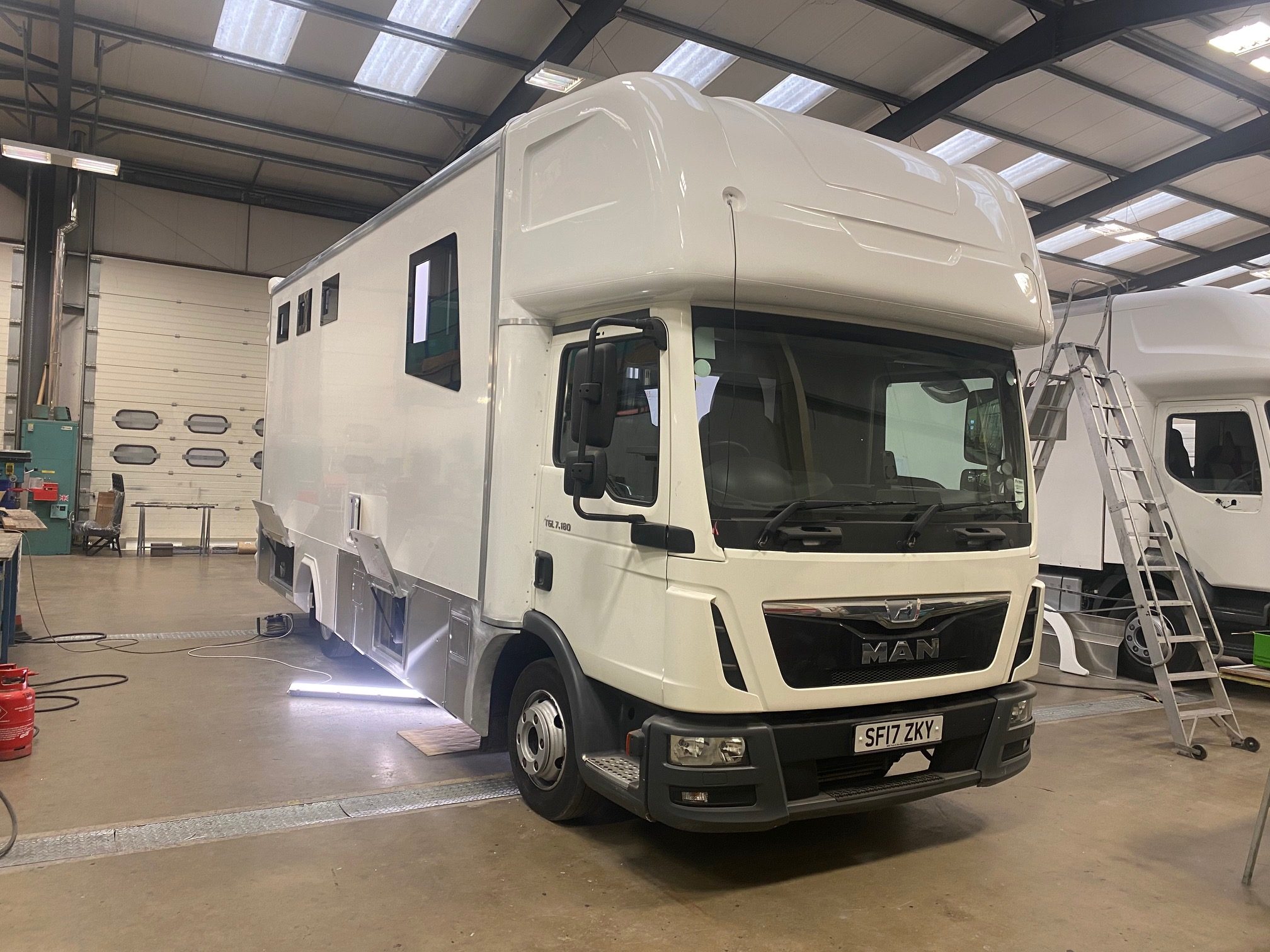 7.5 ton MAN TGL starting to take shape… | George Smith Horseboxes