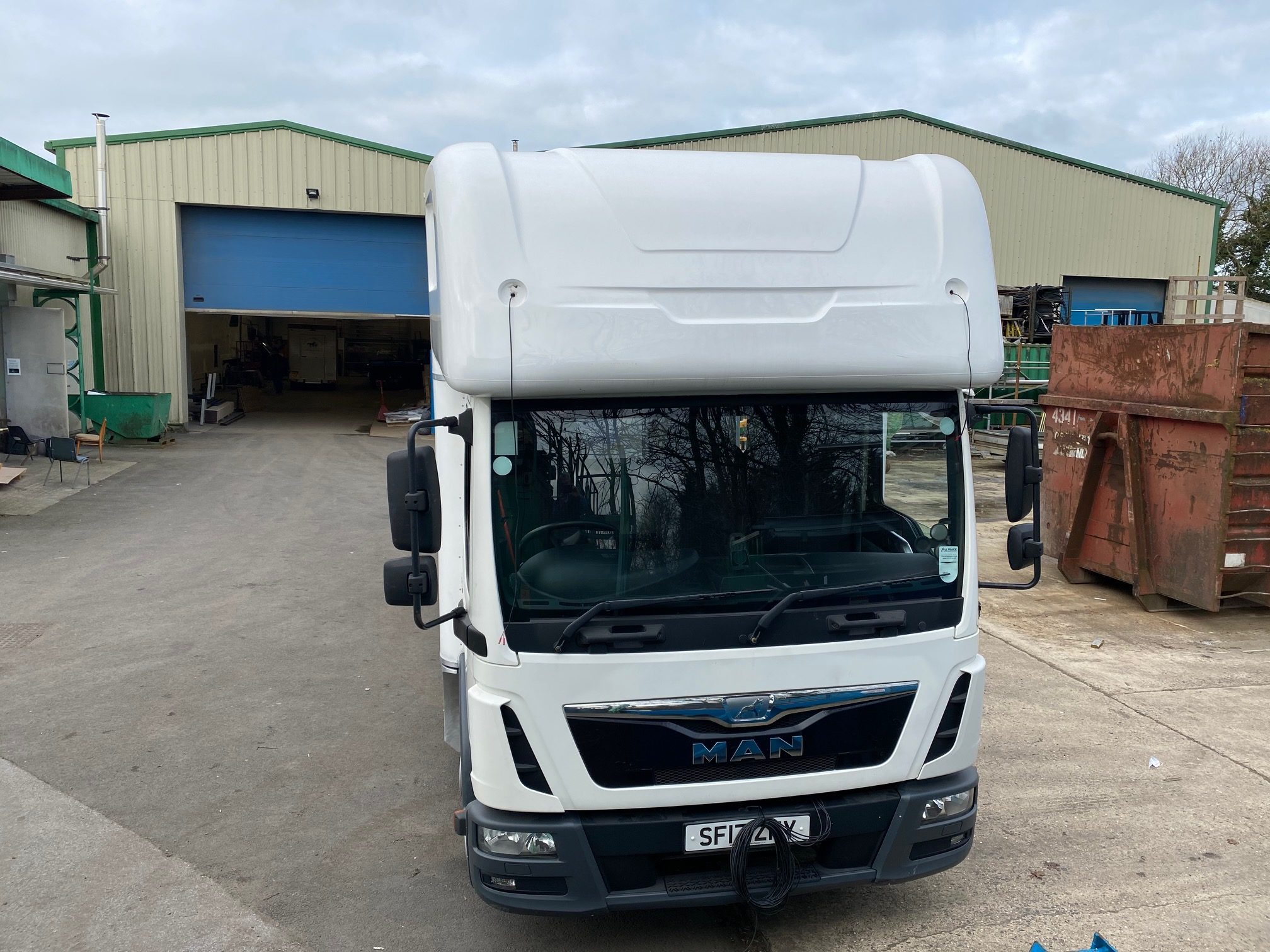 7.5 ton MAN TGL starting to take shape… | George Smith Horseboxes