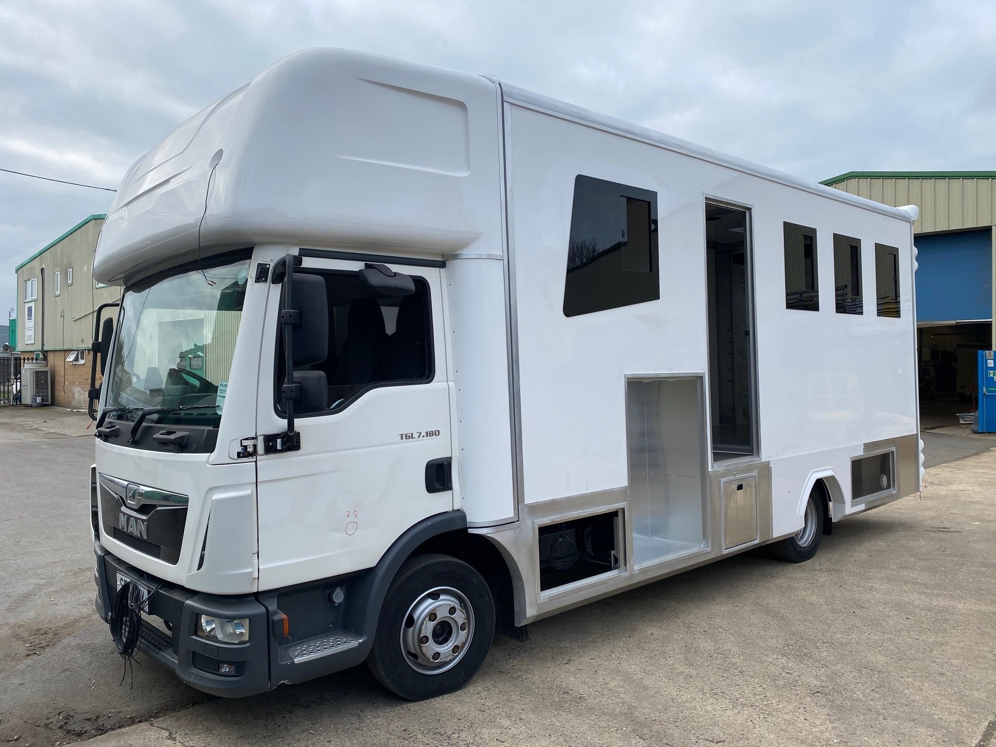 7.5 ton MAN TGL starting to take shape… | George Smith Horseboxes